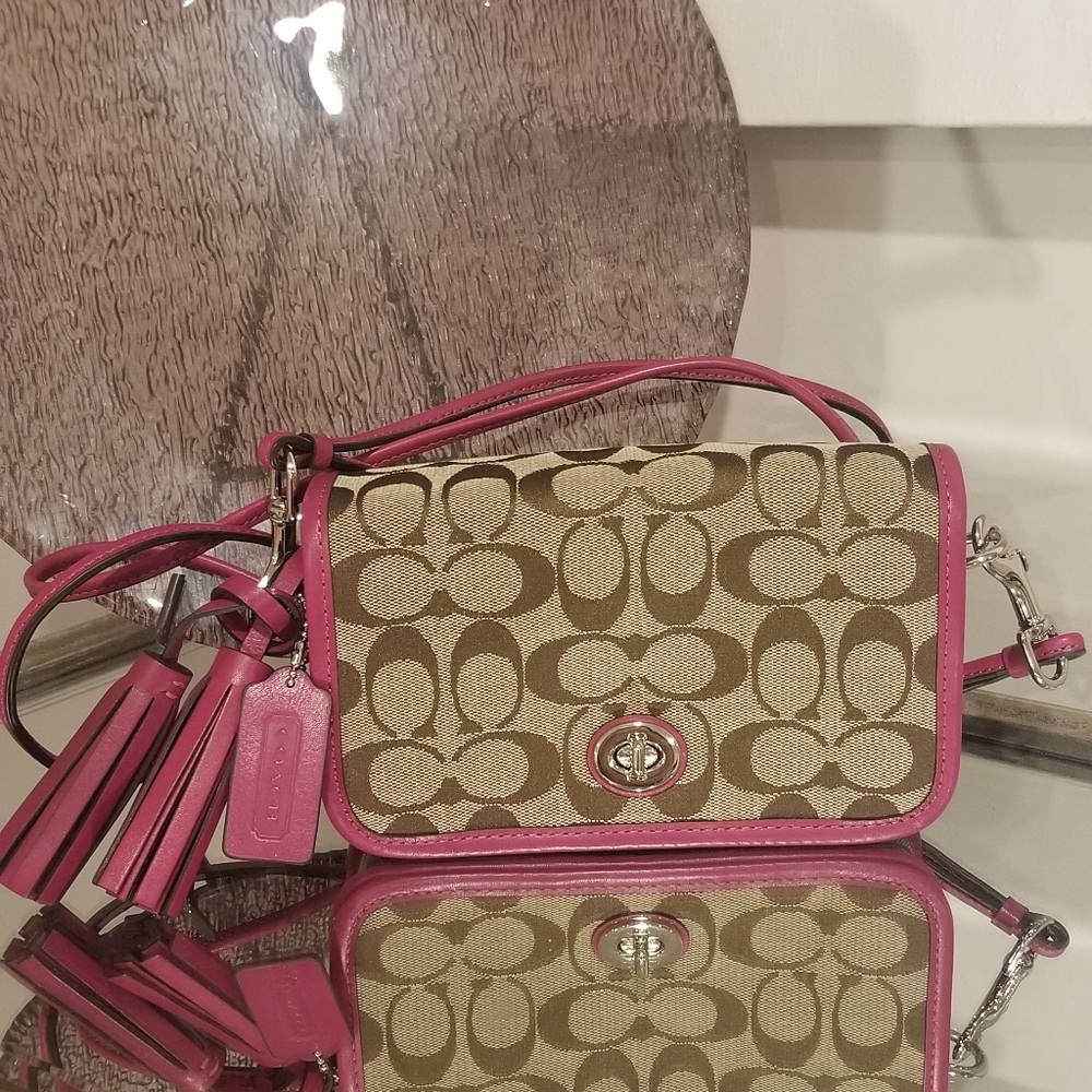 Coach Legacy Signature C Penny Crossbody - Gem